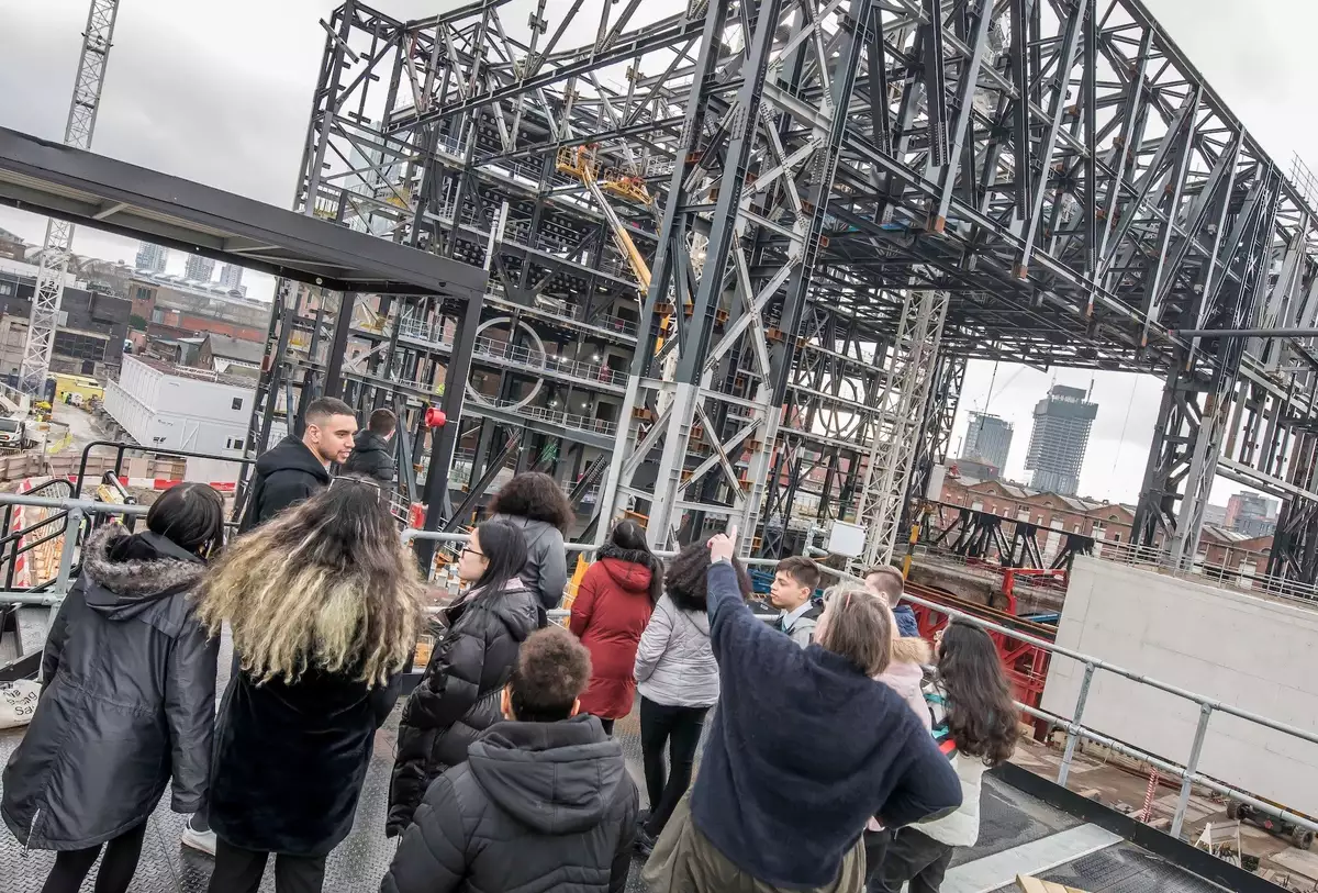 Students get virtual site tours of The Factory – Factory International
